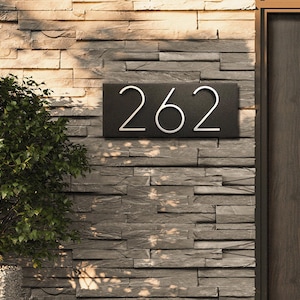 House Numbers | METAL Number Address Sign | House Number for Outdoor ...