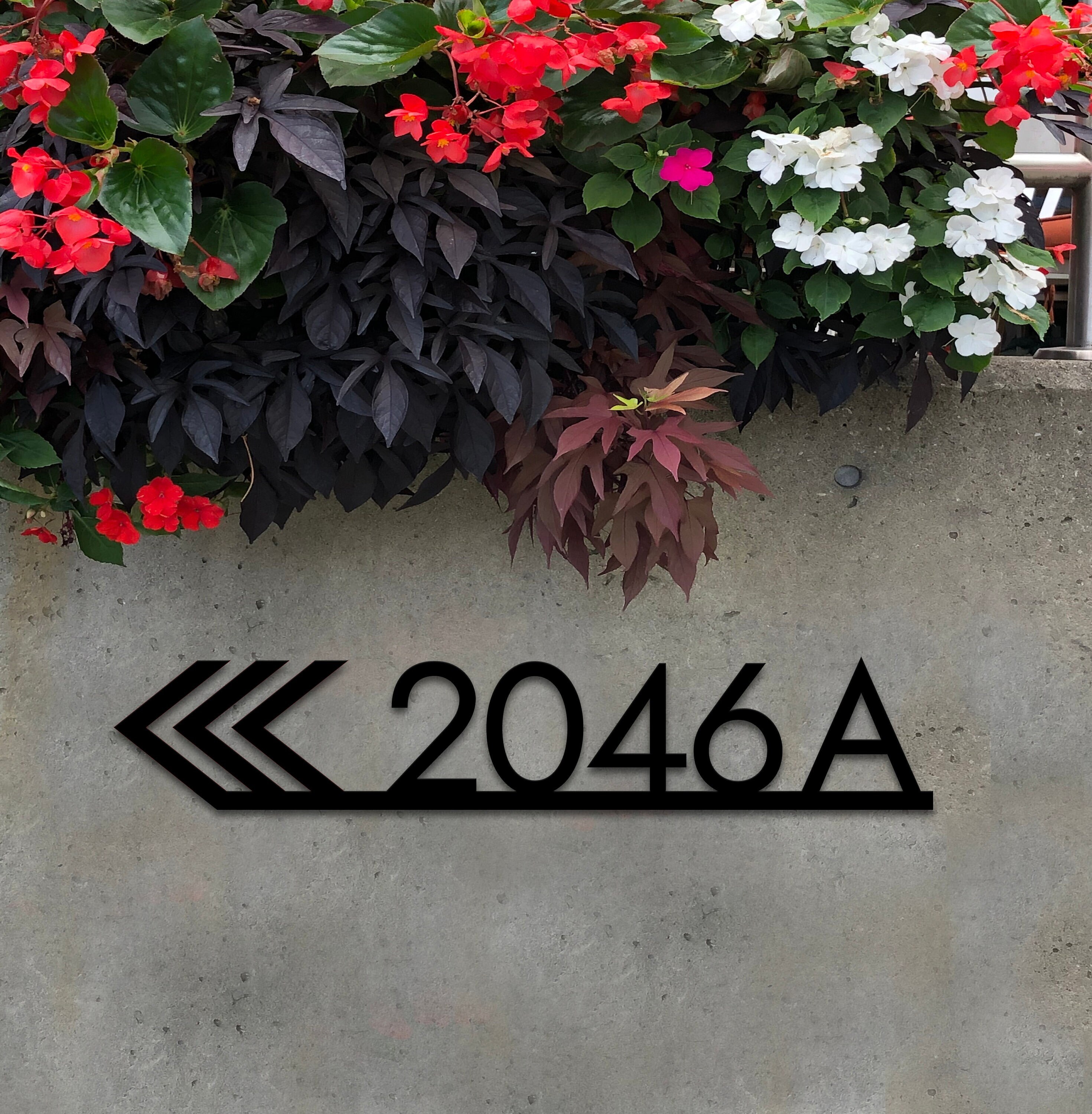 Arrow Sign | Address Sign Arrow | House Number Arrow | Directional Sign ...
