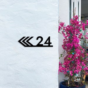 Arrow Sign | Address Sign Arrow | House Number Arrow | Directional Sign ...