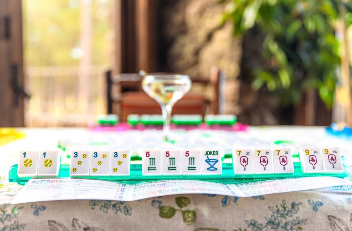 Country Club Mahjong Set - Luxe Mahjong - Made by LuxeMahjong - Etsy