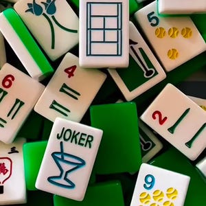 Country Club Mahjong Set - Luxe Mahjong - Etsy