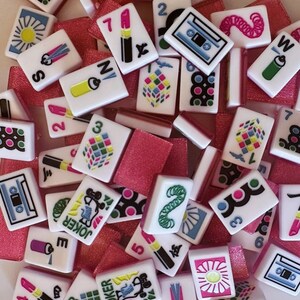 I Love the 80s Mahjong Set - Luxe Mahjong - Etsy