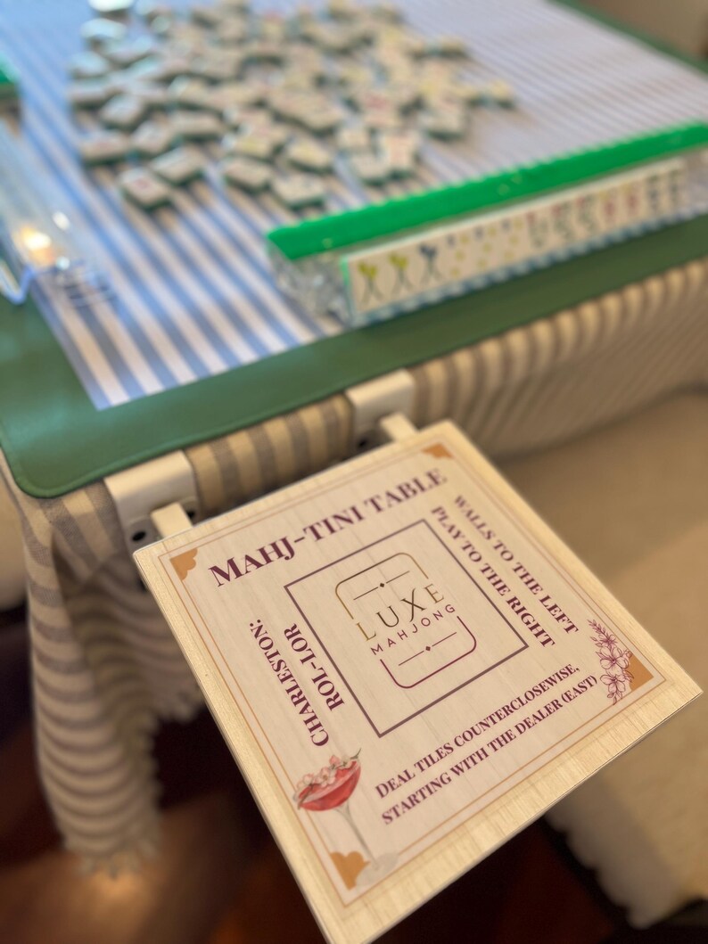 NEW: the Mahj-tini Table set of 2 or 4 - Etsy