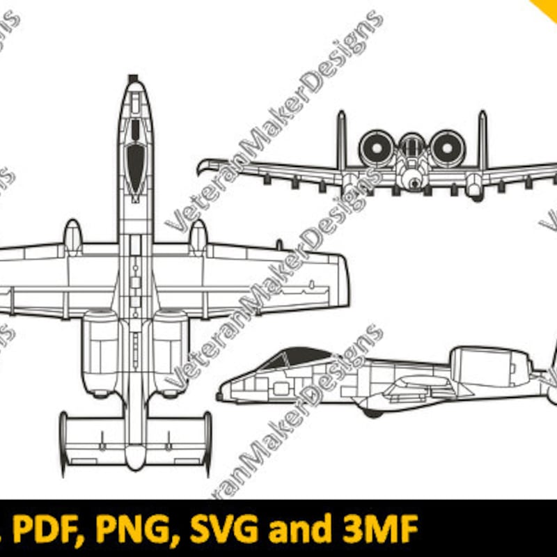 A10 Silhouette - Etsy