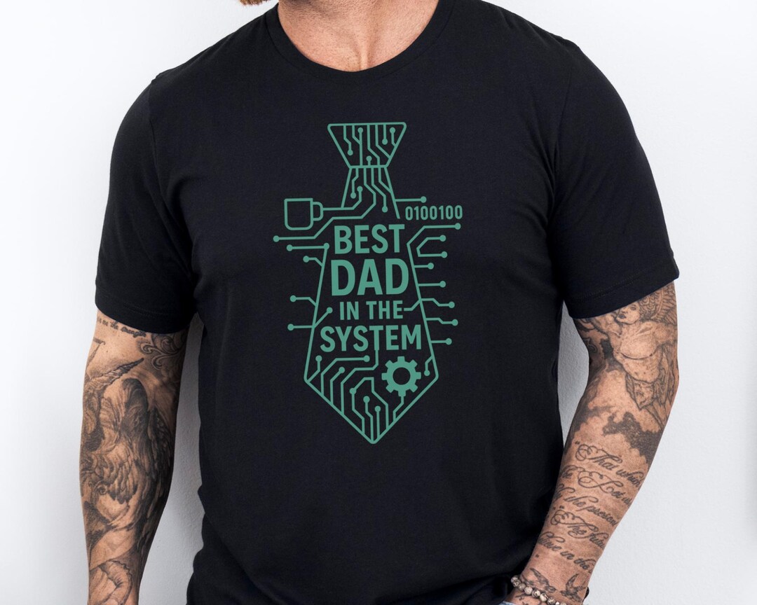 Best Dad Tech T-shirt, Tech Dad Shirt, Father's Day Gift, Engineering ...