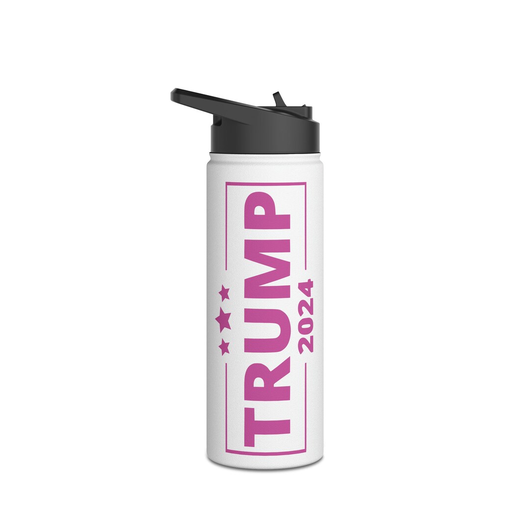 Trump 2024 Stainless Steel Water Bottle Donald Flask MAGA Insulated ...