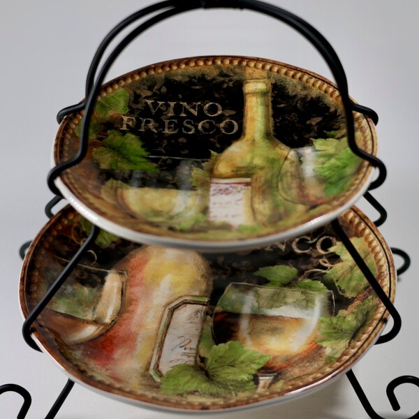 Wine Themed Plates - Etsy