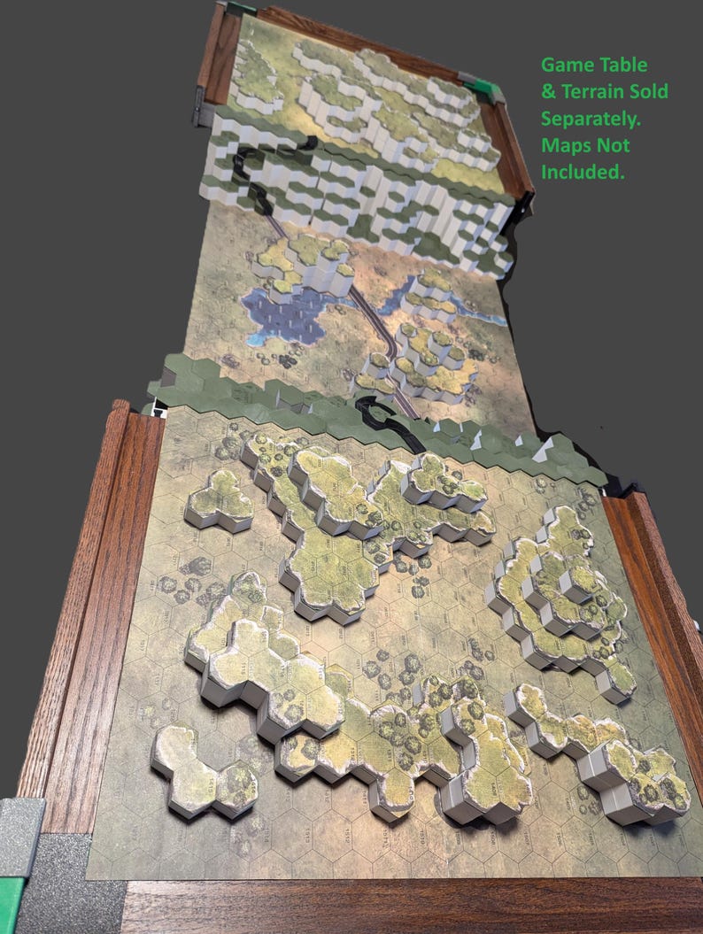 Omni-terrain Map Riser & Extensions - Beta Version - Etsy