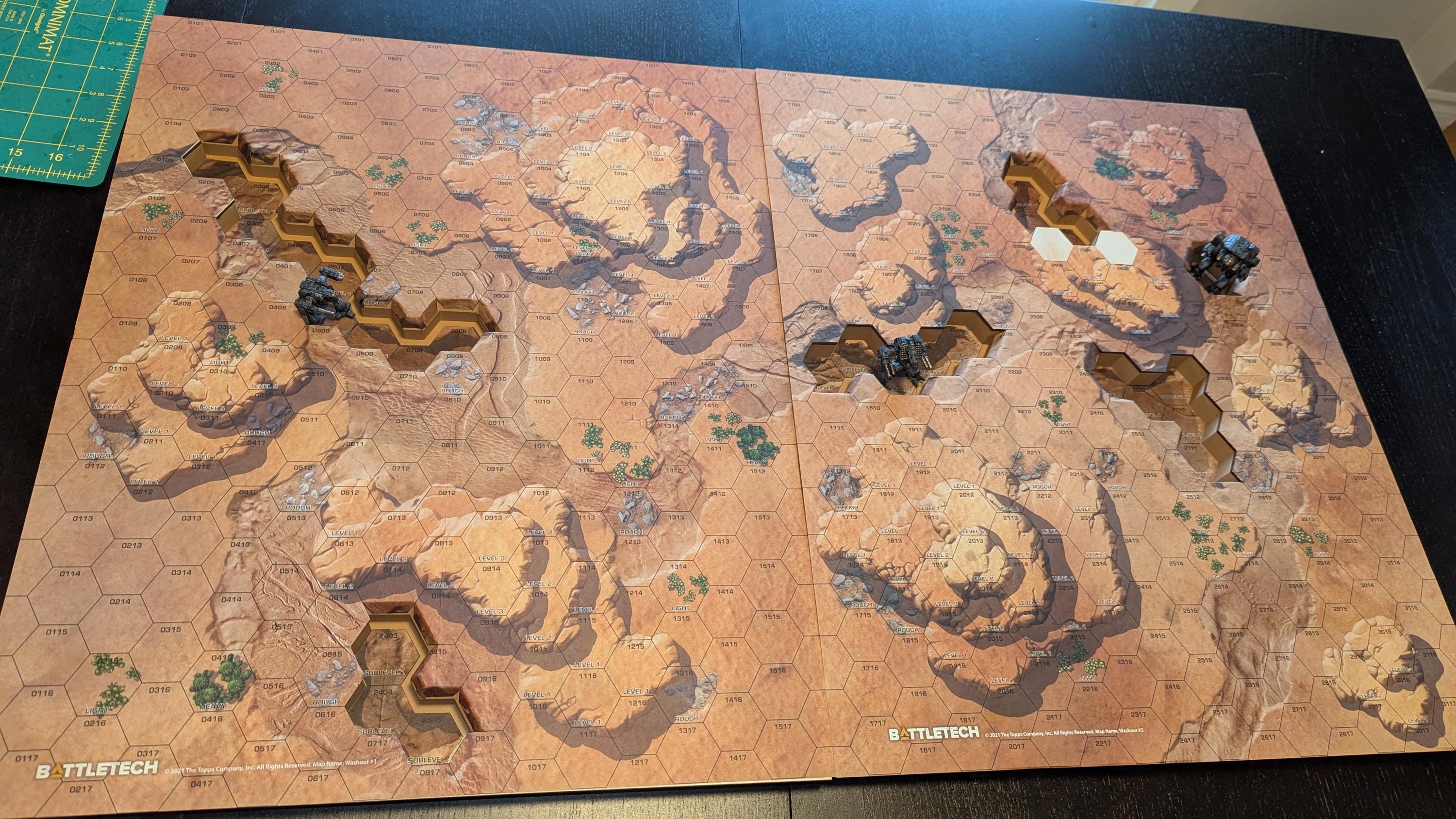 Battlehex Sublevel Map Boards - Etsy