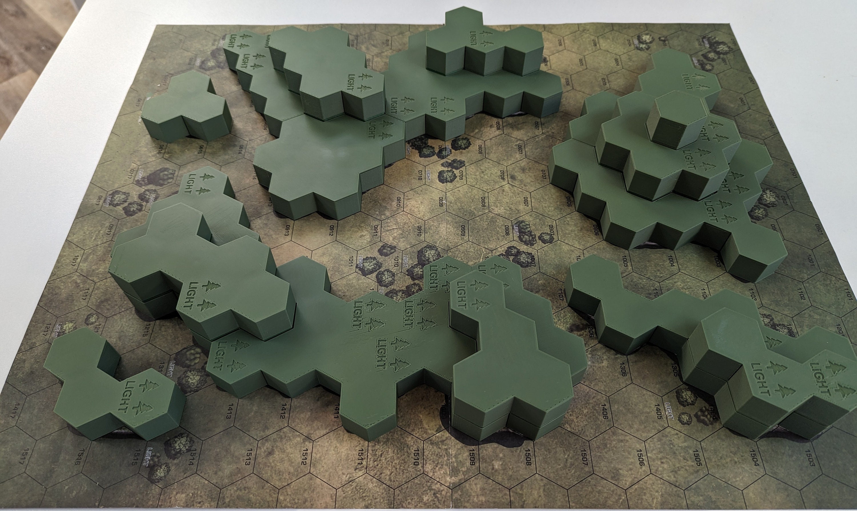 Battletech Desert 3/grassland 3 Modular Terrain Kit Level 1B - Etsy