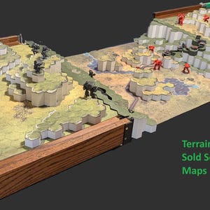 Omni-terrain Map Riser & Extensions - Beta Version - Etsy