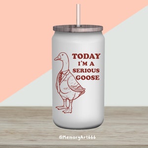 I'm A Serious Goose Today Svg Png Shirt, Sarcastic Vintage Trendy Cute ...