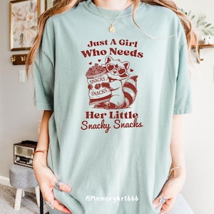 Just A Girl Who Needs Her Little Snacky Snacks SVG PNG Sarcastic Trendy ...