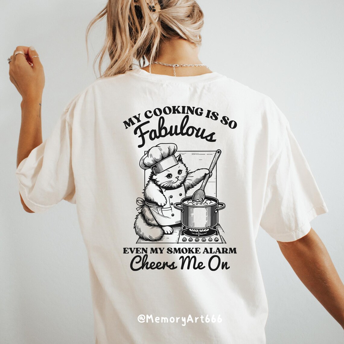 Funny Cooking Cat SVG PNG: Sarcastic Kitchen Humor Design (digital ...