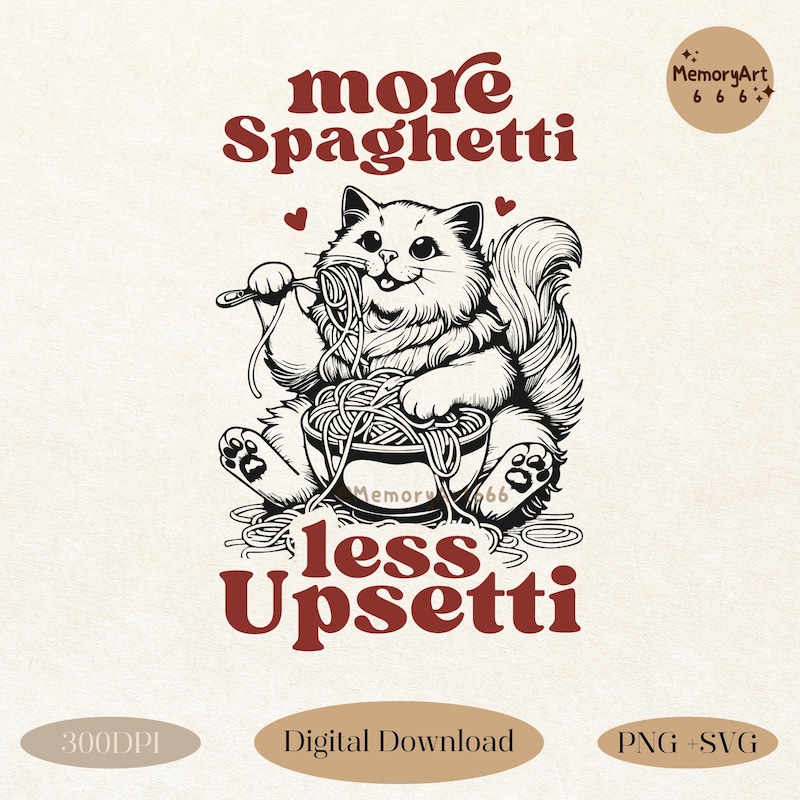 Spaghetti Quote Png - Etsy UK