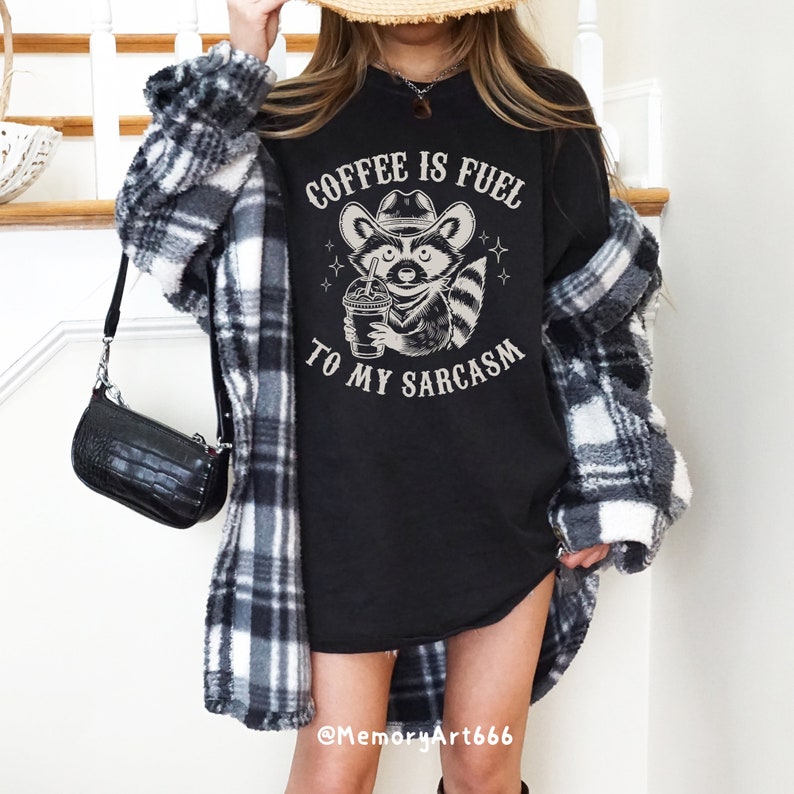 Coffee is Fuel to My Sarcasm SVG PNG, Vintage Retro Funny Sarcastic ...