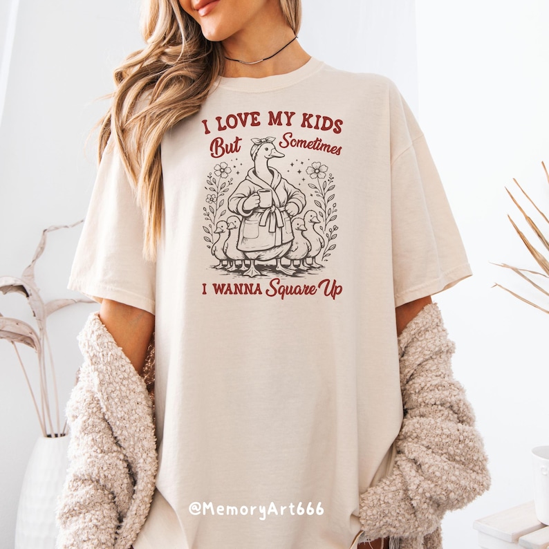 Funny Silly Mama Goose SVG PNG, Sassy Sarcastic Mom Life Humor Shirt ...