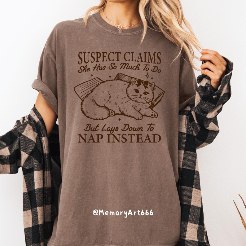 Suspect Claims, Funny Cat Meme SVG PNG, Sarcastic Adult Humor Design ...