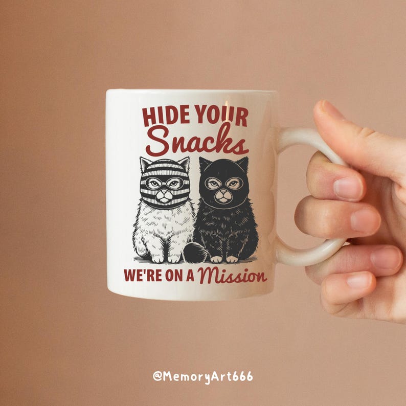 Funny Cat Meme SVG PNG, Hide Your Snacks, Snarky Humor Designs - Etsy