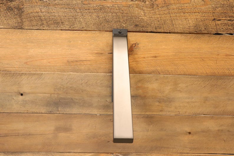 One Step Handrail 2"x1" Metal Grab Rail for One Stair, Modern Grab Rail ...