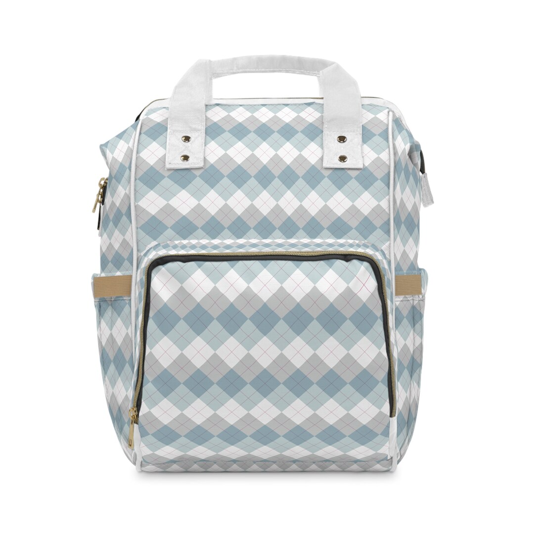 Argyle Backpack/diaper Bag/travel/baby/neutral/toddler/mom/adult/gift ...