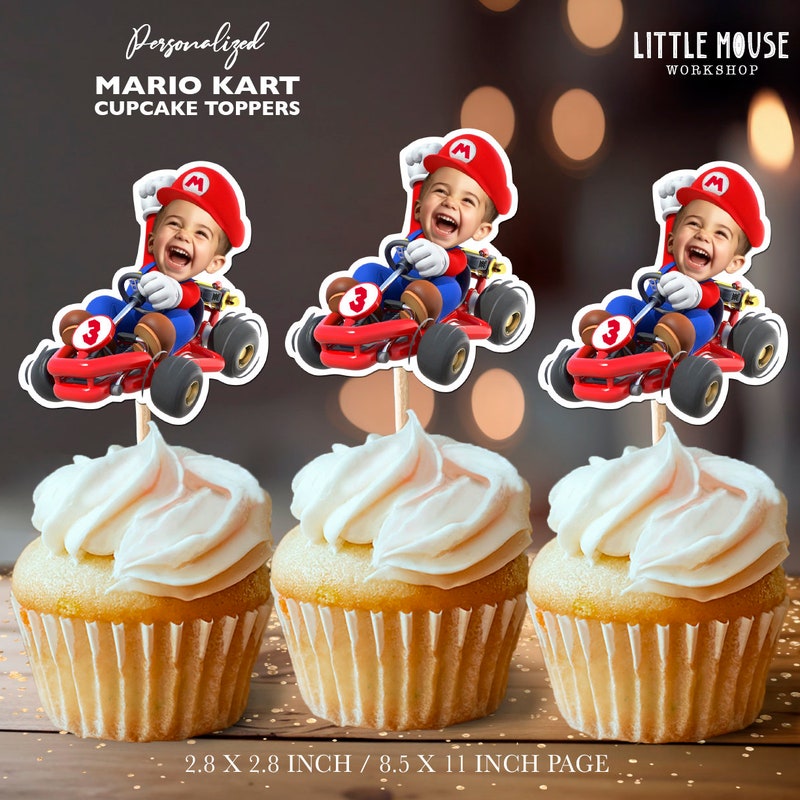 Cake Topper Mario Luigi Peach - Etsy