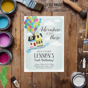 Up Birthday Invitation - Etsy