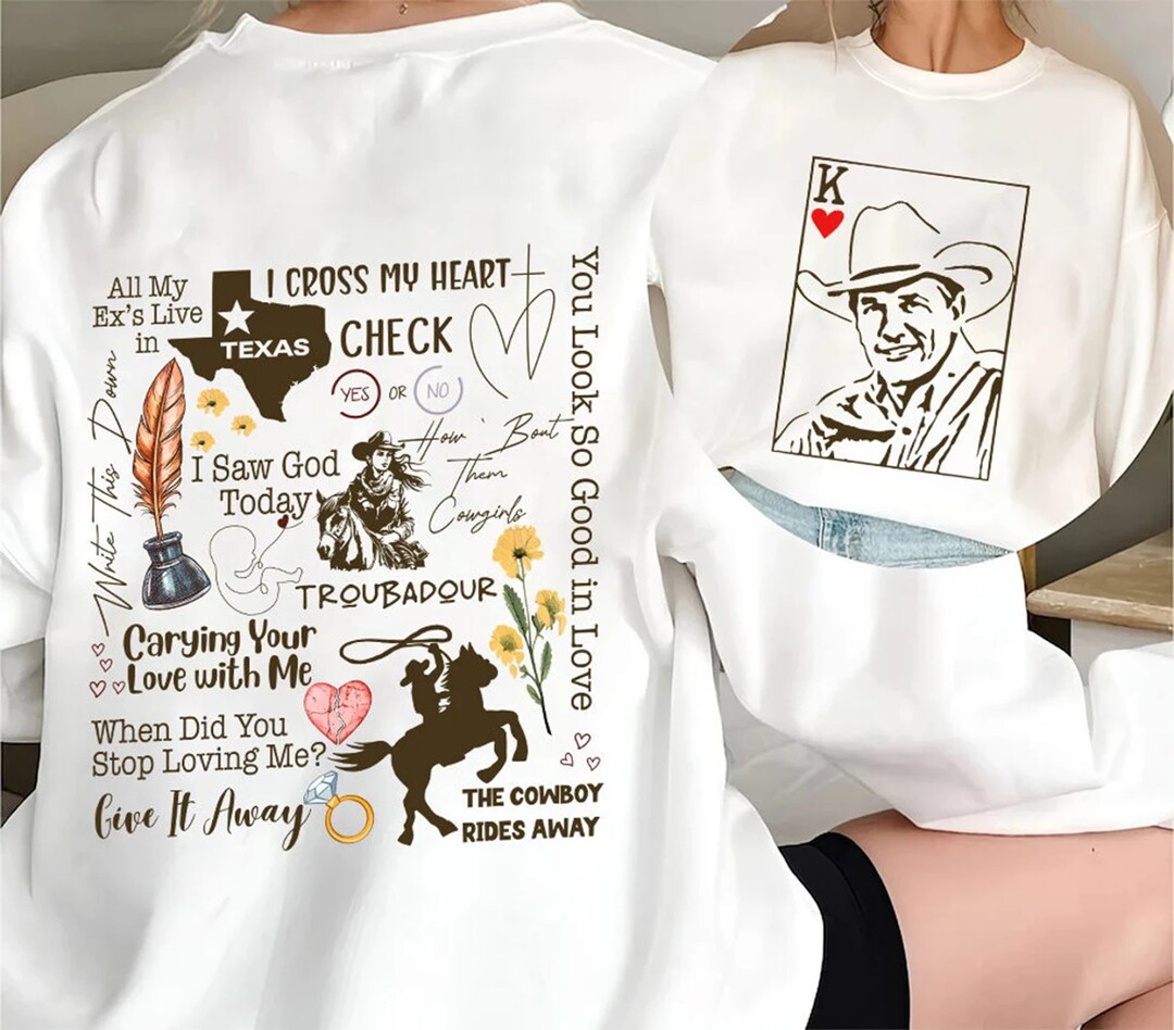 George Strait Shirt Country Music Shirt Unisex All Sizes, Gift for Him ...