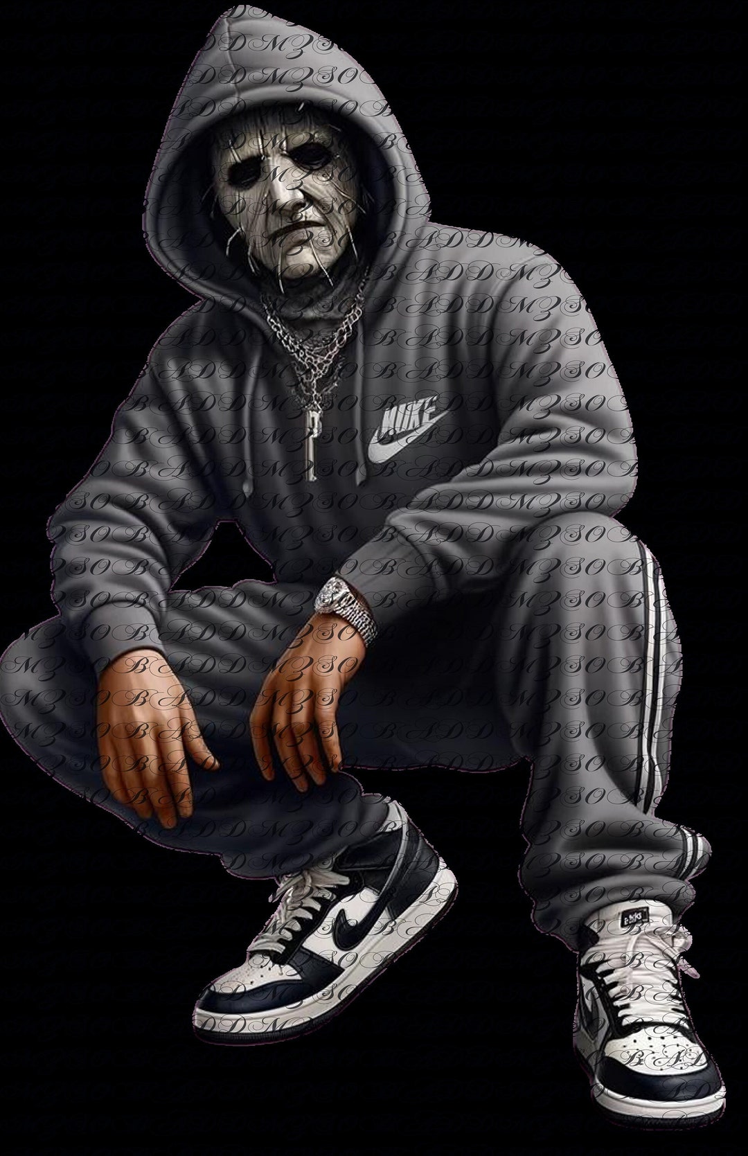 Gangster Killer PNG, Urban Trap Designs, Hiphop Tshirt Designs, Horror ...