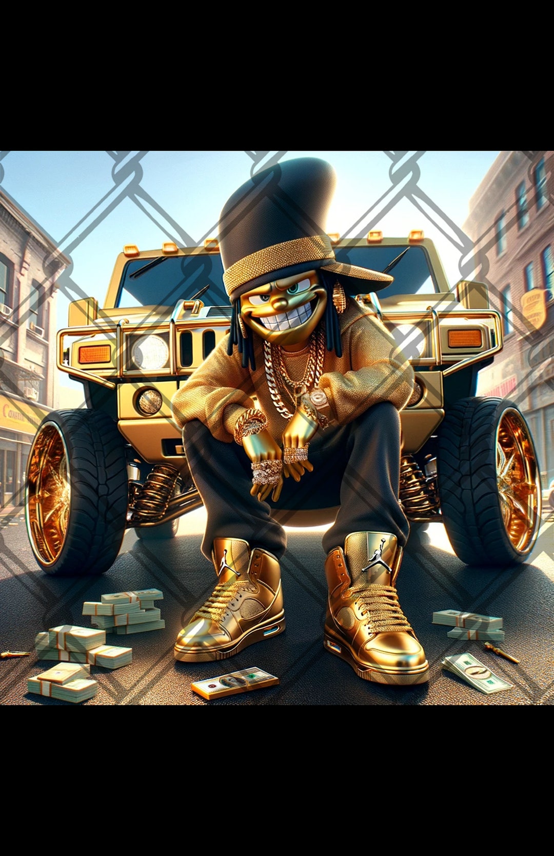 Gangster Trap Boy | Urban Trap Designs | Sublimation | Instant Digital ...