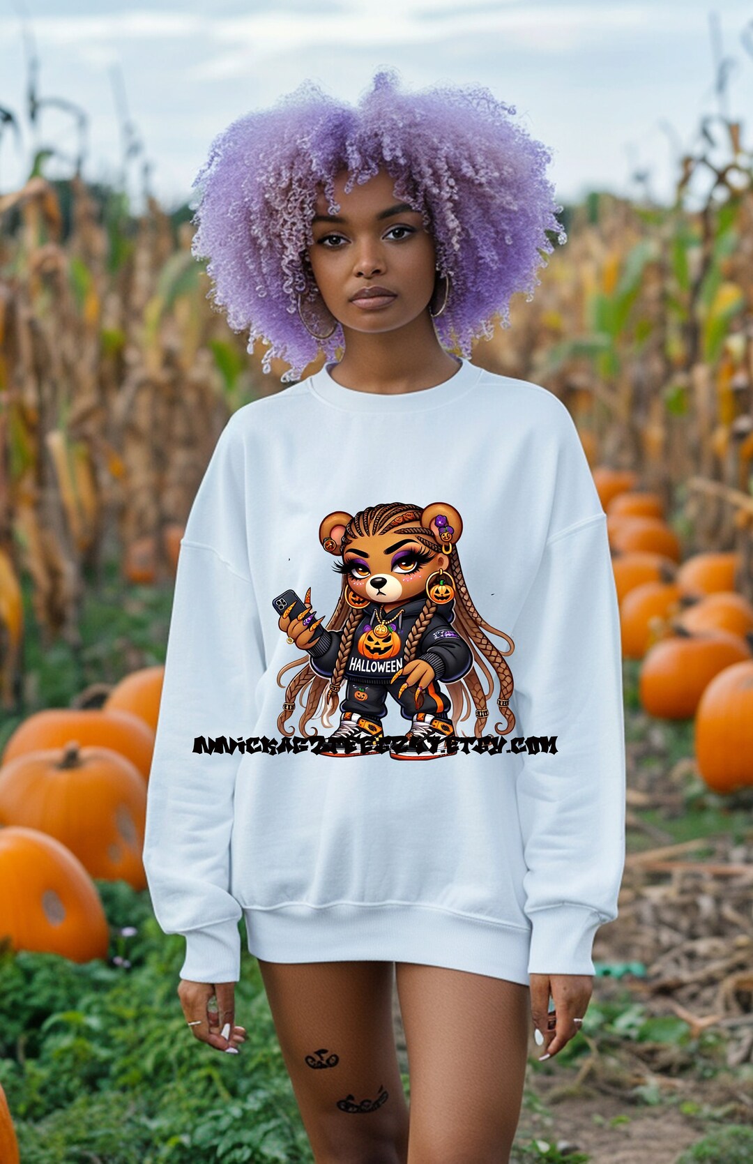 Hip Hop Girl Teddy Bear Graffiti Cartoon - Digital Download PNG, Urban ...