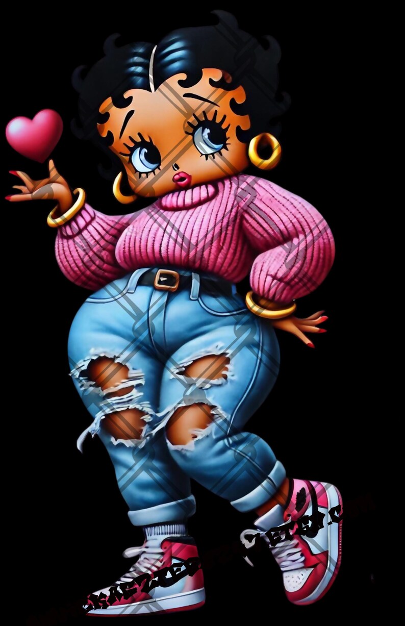 Boop Png, Betty Boop Png, Female, Girl Cartoon, Digital Download ...