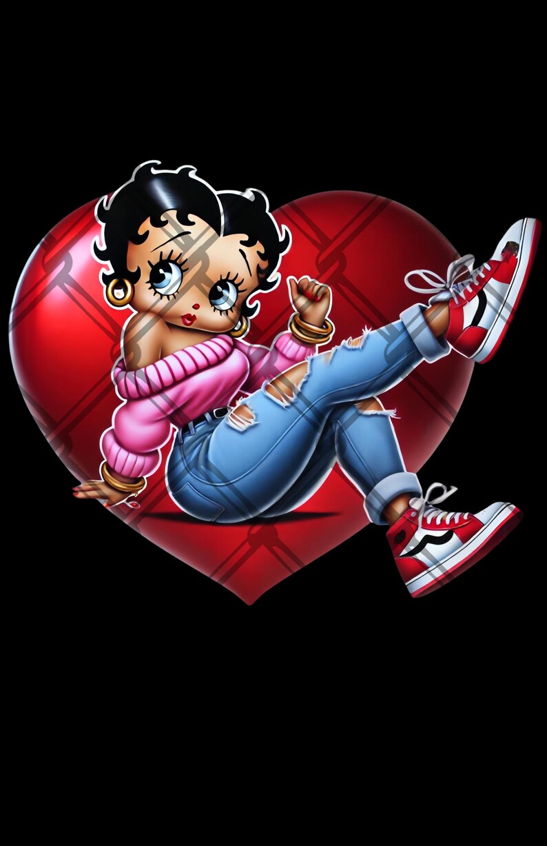 Boop Png, Betty Boop Png, Female, Girl Cartoon, Digital Download ...