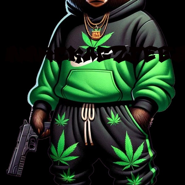 Urban Teddy Bear - Etsy