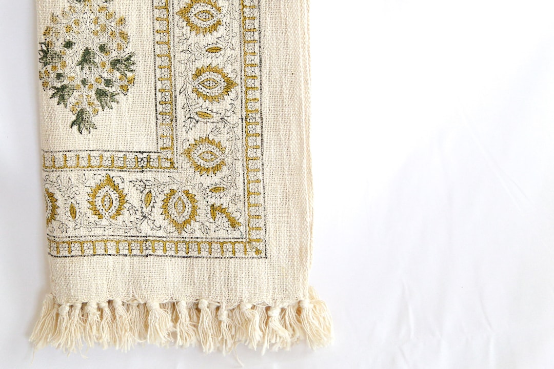 Jaipur Motif Throw - Etsy