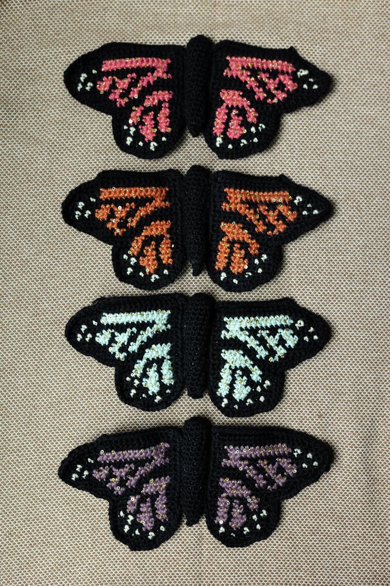 Monarch Butterfly Crochet Pattern - Etsy