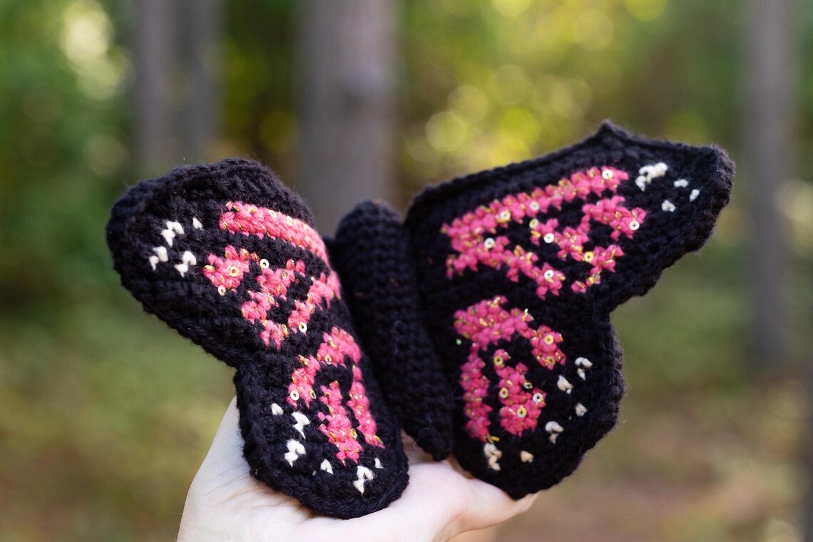 Monarch Butterfly Crochet Pattern - Etsy