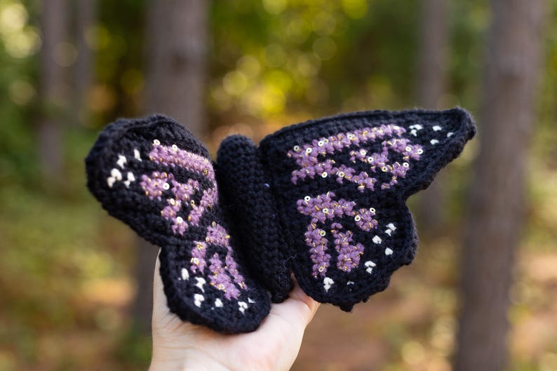 Monarch Butterfly Crochet Pattern - Etsy