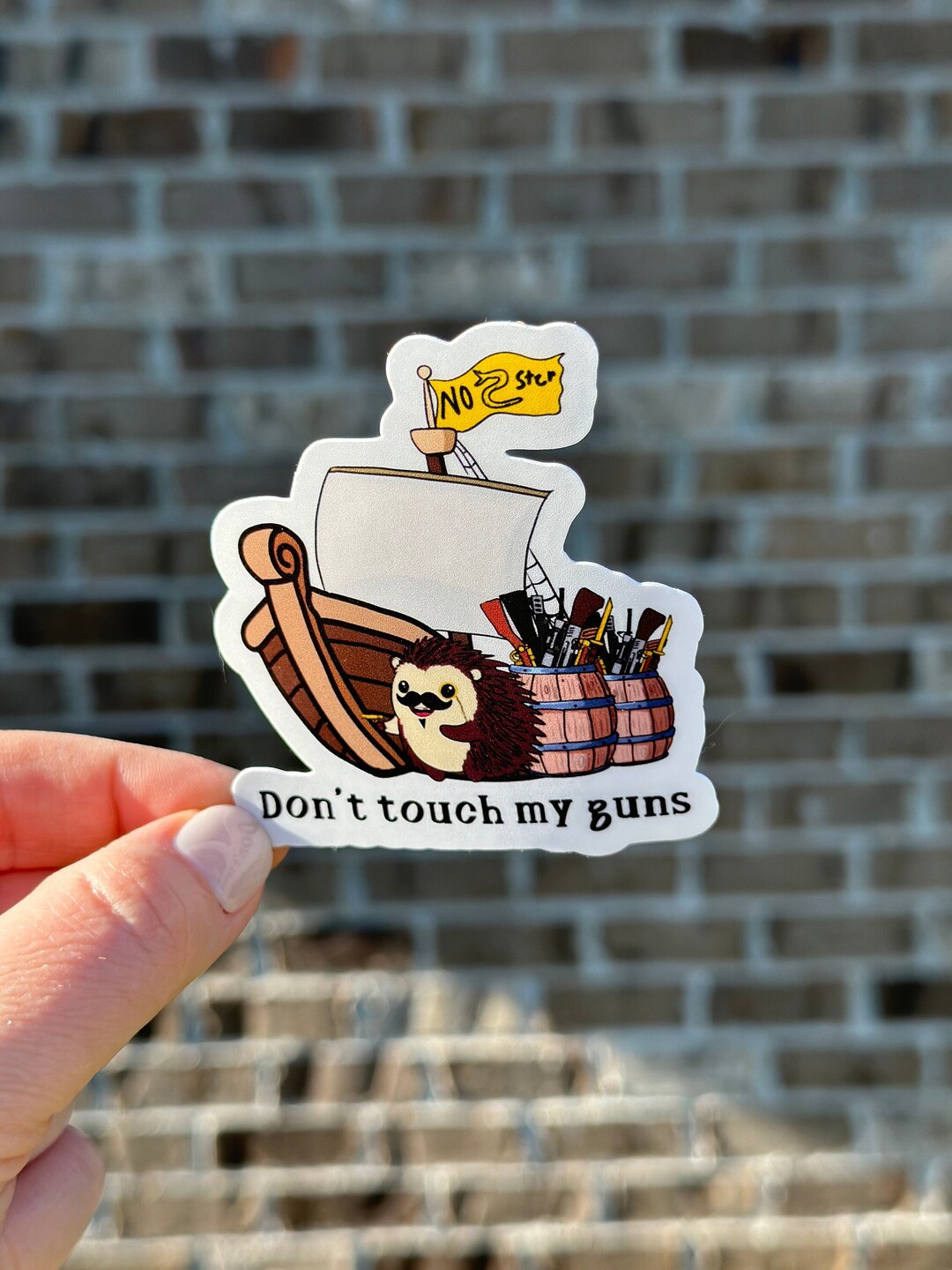 Don't Touch | Libertarian Sticker - Etsy