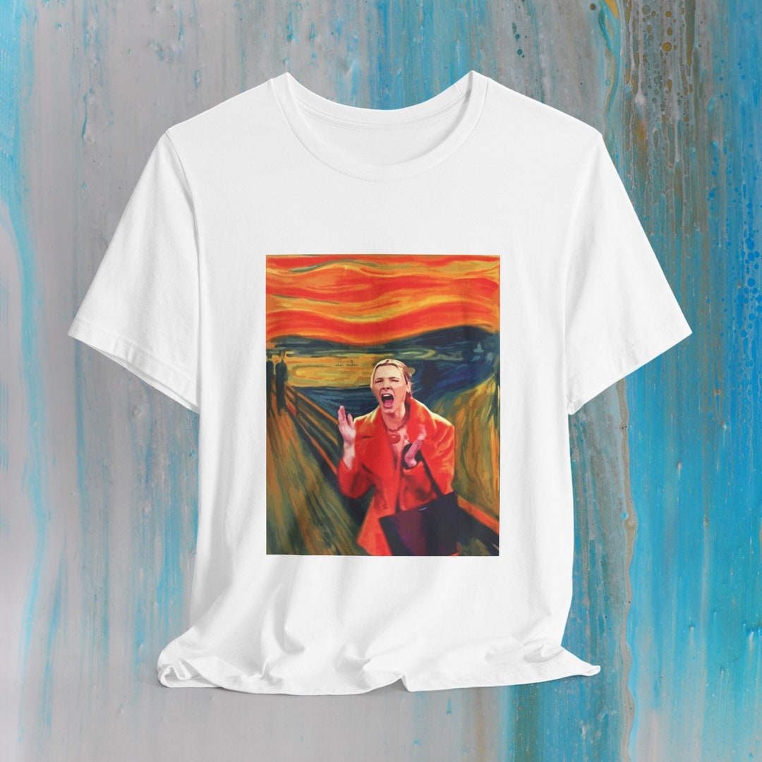 The Scream Painting Phoebe Shirt, My Eyes Friends Scene, Cool Graphic ... The Scream Painting Phoebe Shirt, My Eyes Friends Scene, Cool Graphic ...