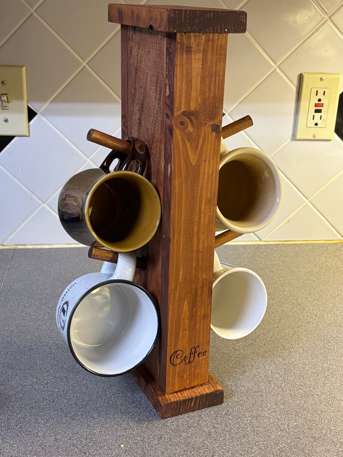 Mug Stand - Etsy