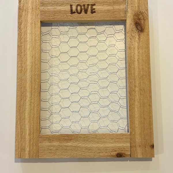 Chicken Wire Frame - Etsy