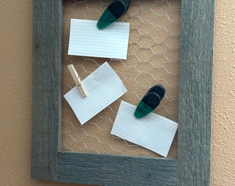 Chicken Wire Photo Display Frame - Etsy