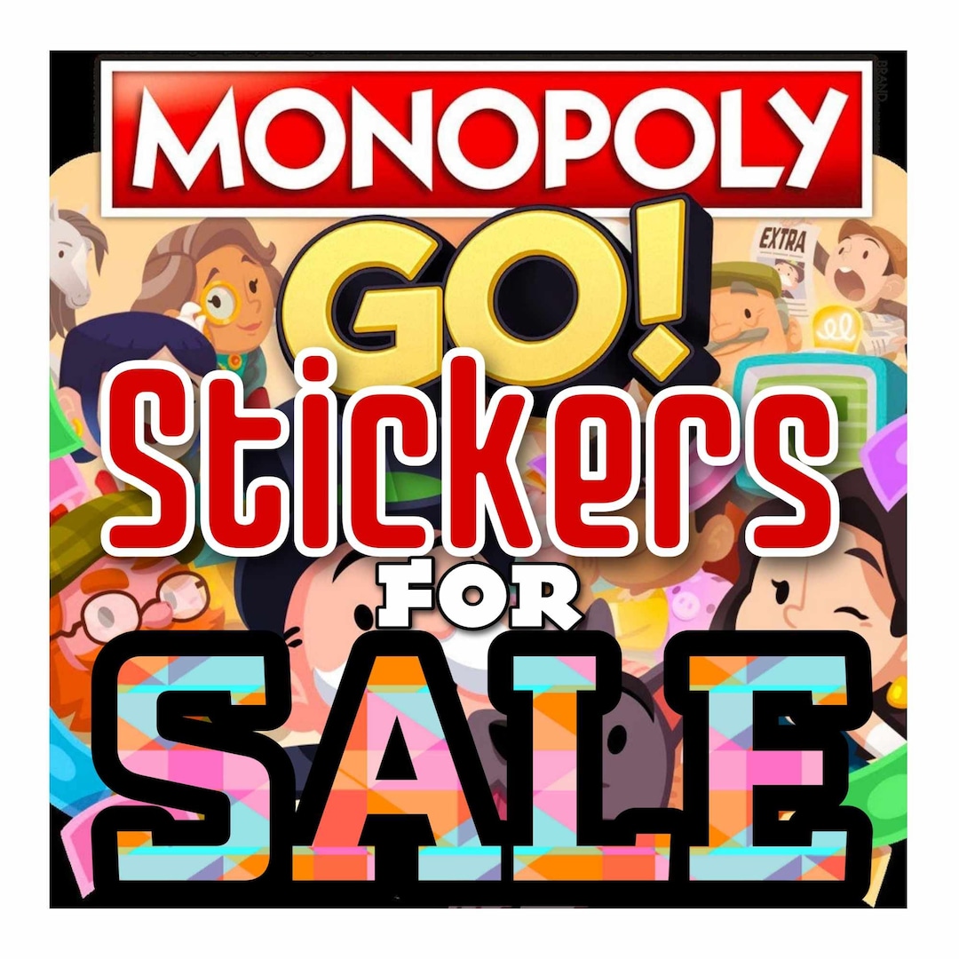 Monopoly Go 5 Stars Sticker 24/7 - Etsy