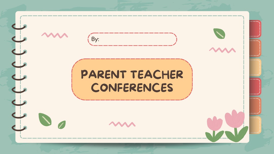 Student Led Parent Teacher Conference Template - Etsy