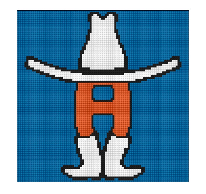 Houston Rodeo Digital Needlepoint Pattern PDF - Etsy