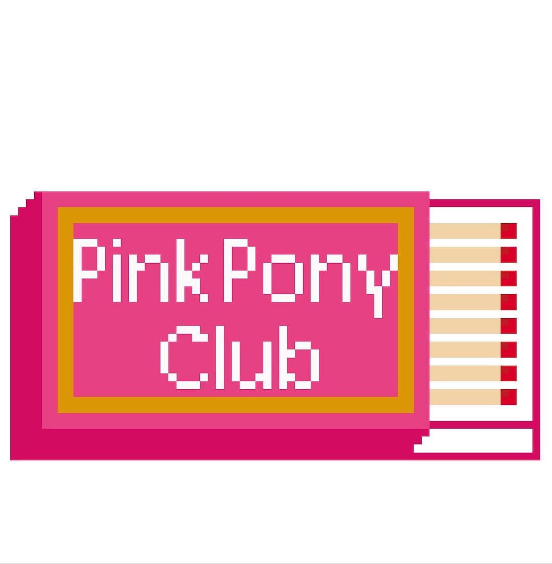 Pinky Pony Matches Matchbox | Digital Needlepoint Pattern PDF - Etsy
