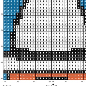 Houston Rodeo Digital Needlepoint Pattern PDF - Etsy