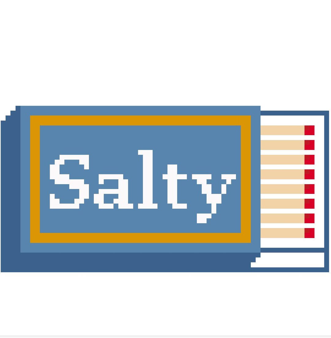 Salty Matches Matchbox | Digital Needlepoint Pattern PDF - Etsy
