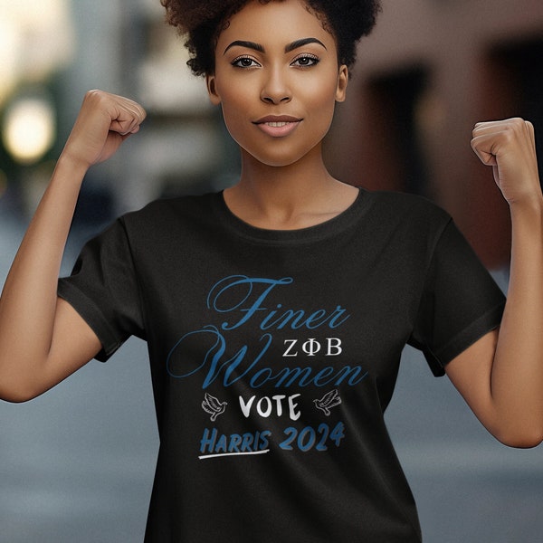 Zeta Kamala Harris Shirt - Etsy